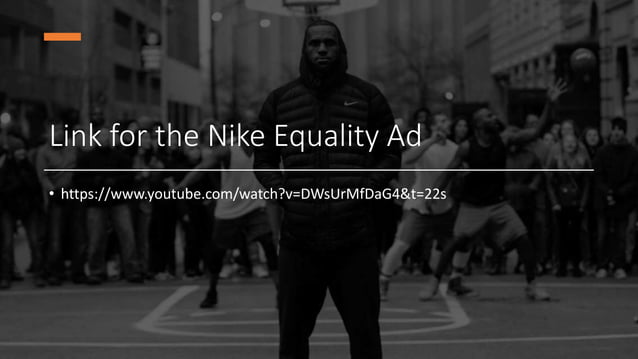 Nike equality campaign | PPT