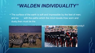 Introduction of "Transcendentalism" | PPT