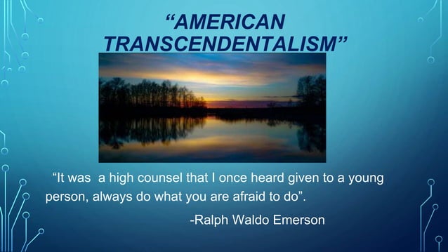 Introduction of "Transcendentalism" | PPT