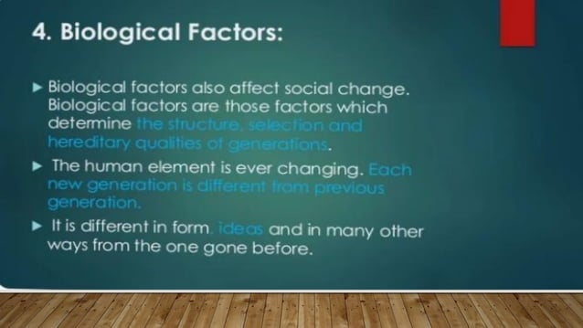 Factors influencing Social change | PDF