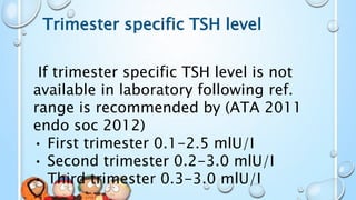 Thyroid disorder in pregnency | PPT