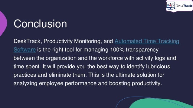 Productivity Monitoring Tool – Key To Establish Your Dominance | PPT | Computer Software and ...