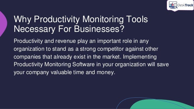 Productivity Monitoring Tool – Key To Establish Your Dominance | PPT | Computer Software and ...