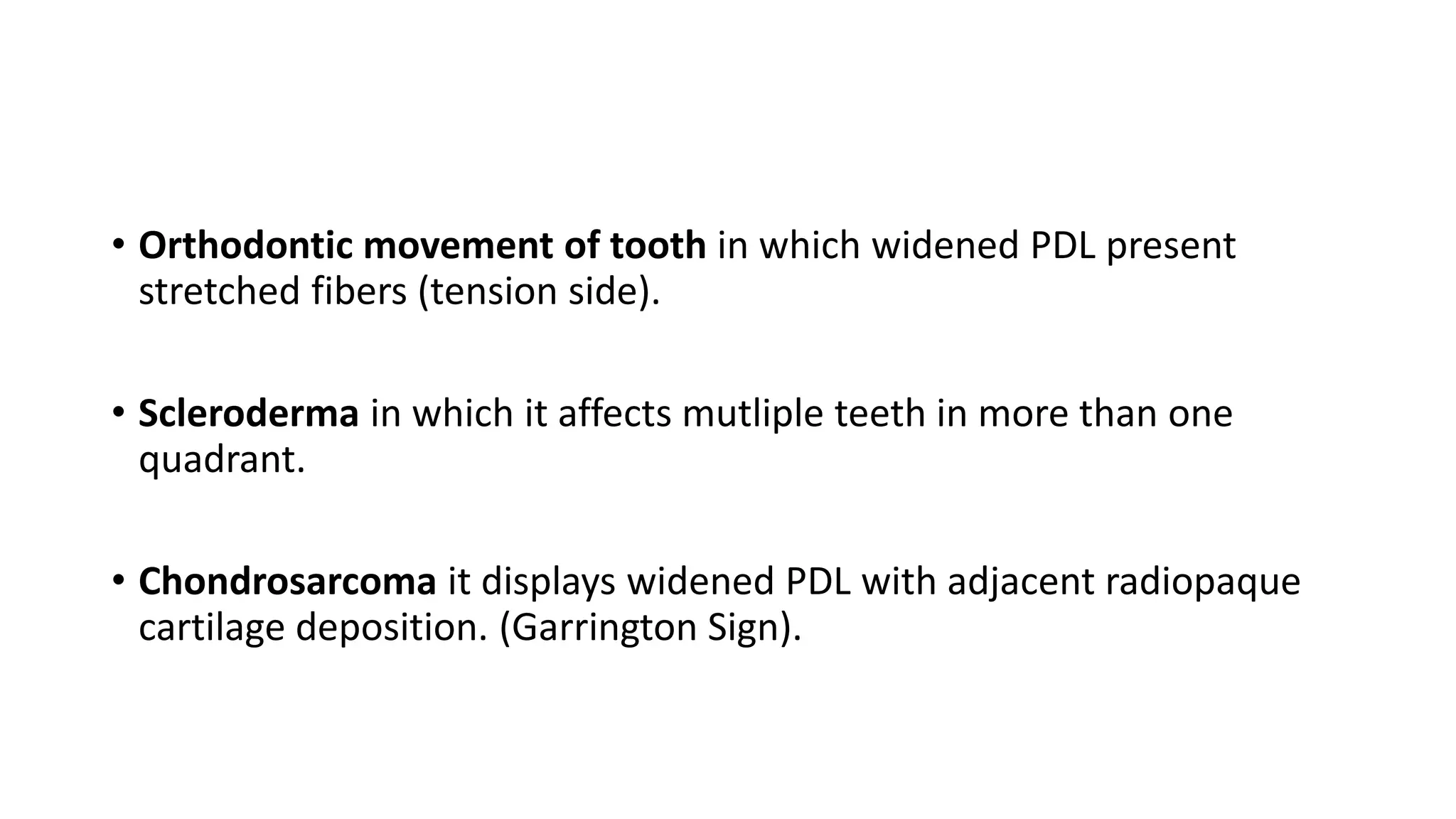 widening of PDL | PPTX