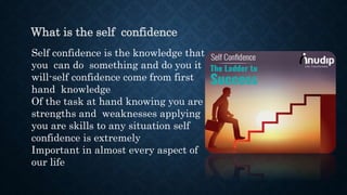 self confidence | PPTX