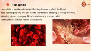 Blood Disorders Awareness | PPTX