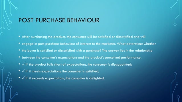 Buying behavior model | PPT