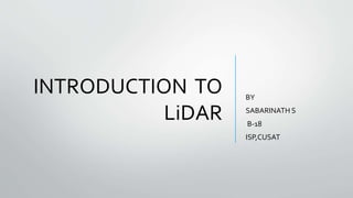 Lidar | PPTX