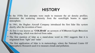 Lidar | PPTX