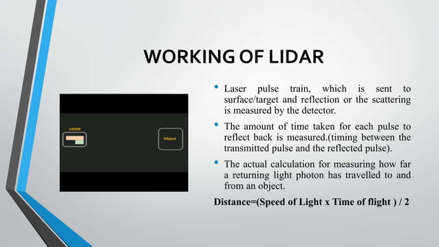 Lidar | PPTX