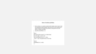 General method in backtracking | PPTX | Programming Languages | Computing