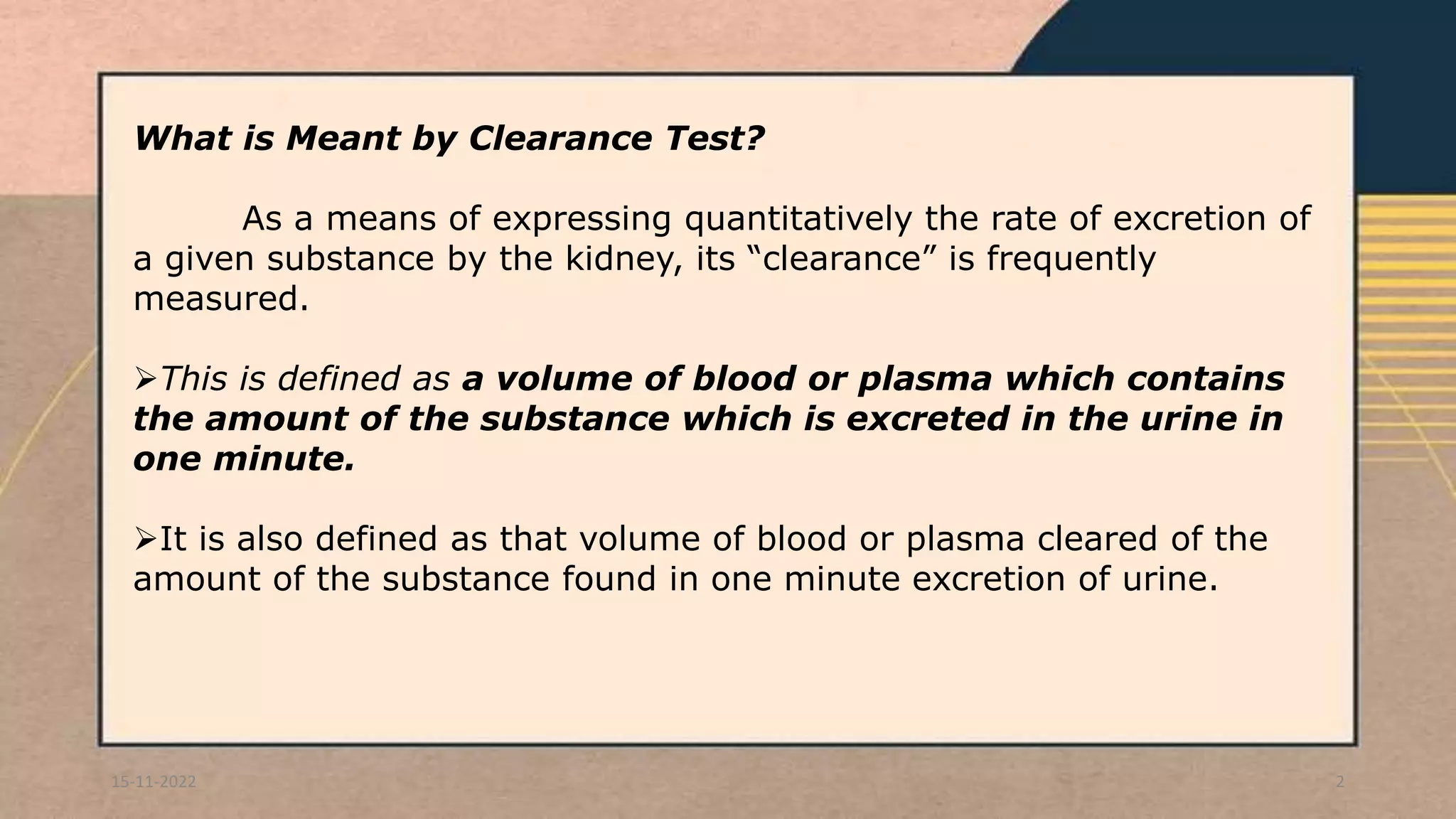 urea, creatinine,inulin clearance test.pptx