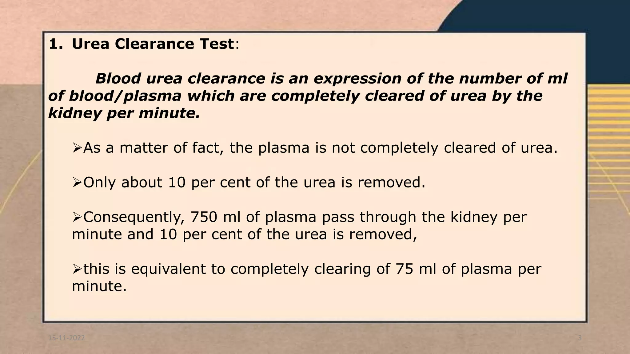 urea, creatinine,inulin clearance test.pptx