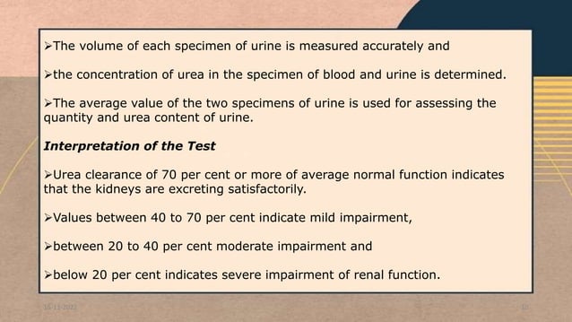urea, creatinine,inulin clearance test.pptx