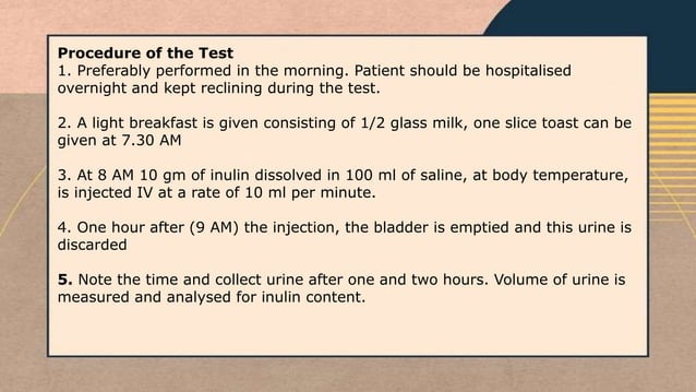 urea, creatinine,inulin clearance test.pptx