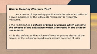 urea, creatinine,inulin clearance test.pptx