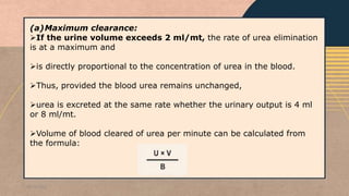 urea, creatinine,inulin clearance test.pptx