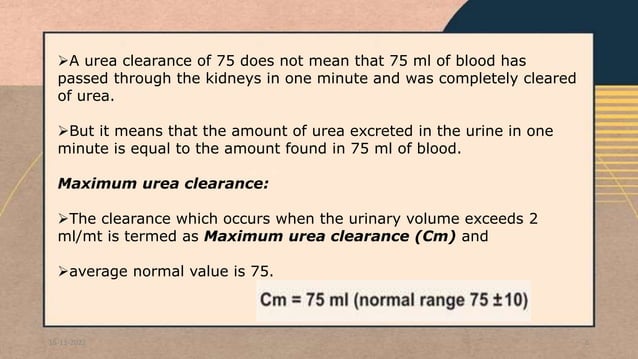 urea, creatinine,inulin clearance test.pptx