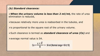 urea, creatinine,inulin clearance test.pptx