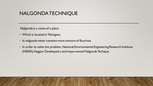 Presentation (2).pdf defluoridation | PPT