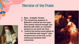 Character of Belinda | PPT