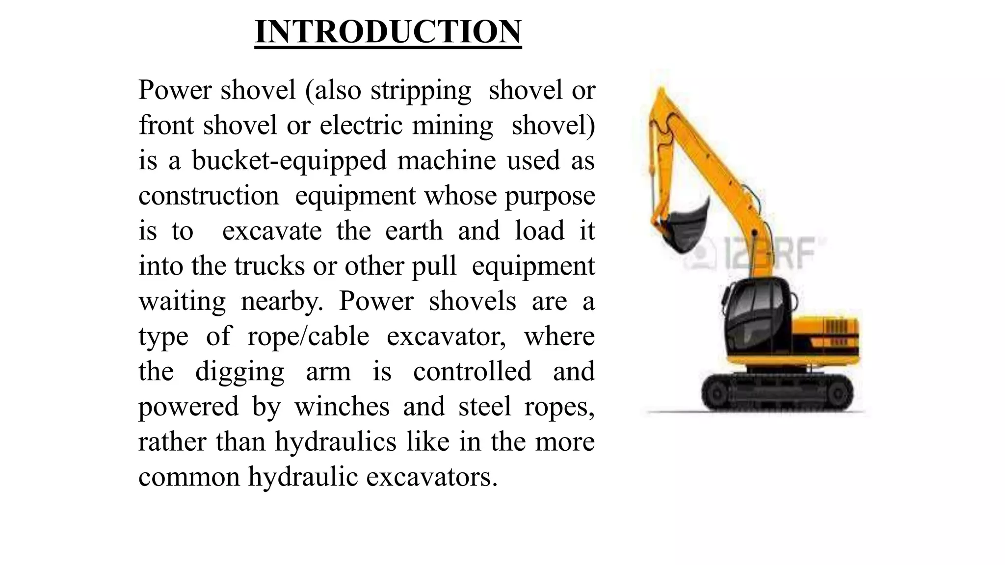 POWER SHOVEL PARUL UNIVERSITY | PPTX
