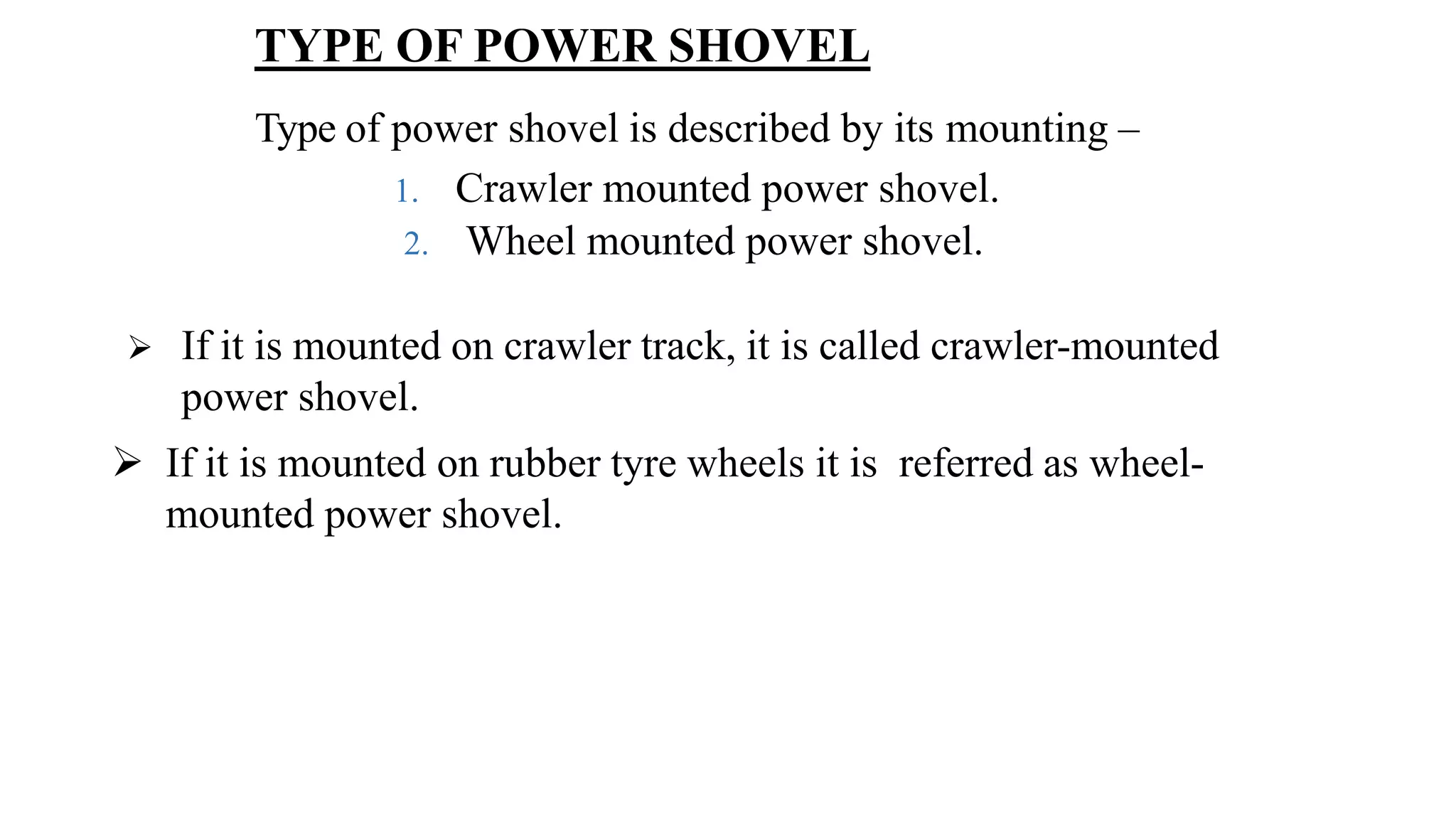 POWER SHOVEL PARUL UNIVERSITY | PPTX