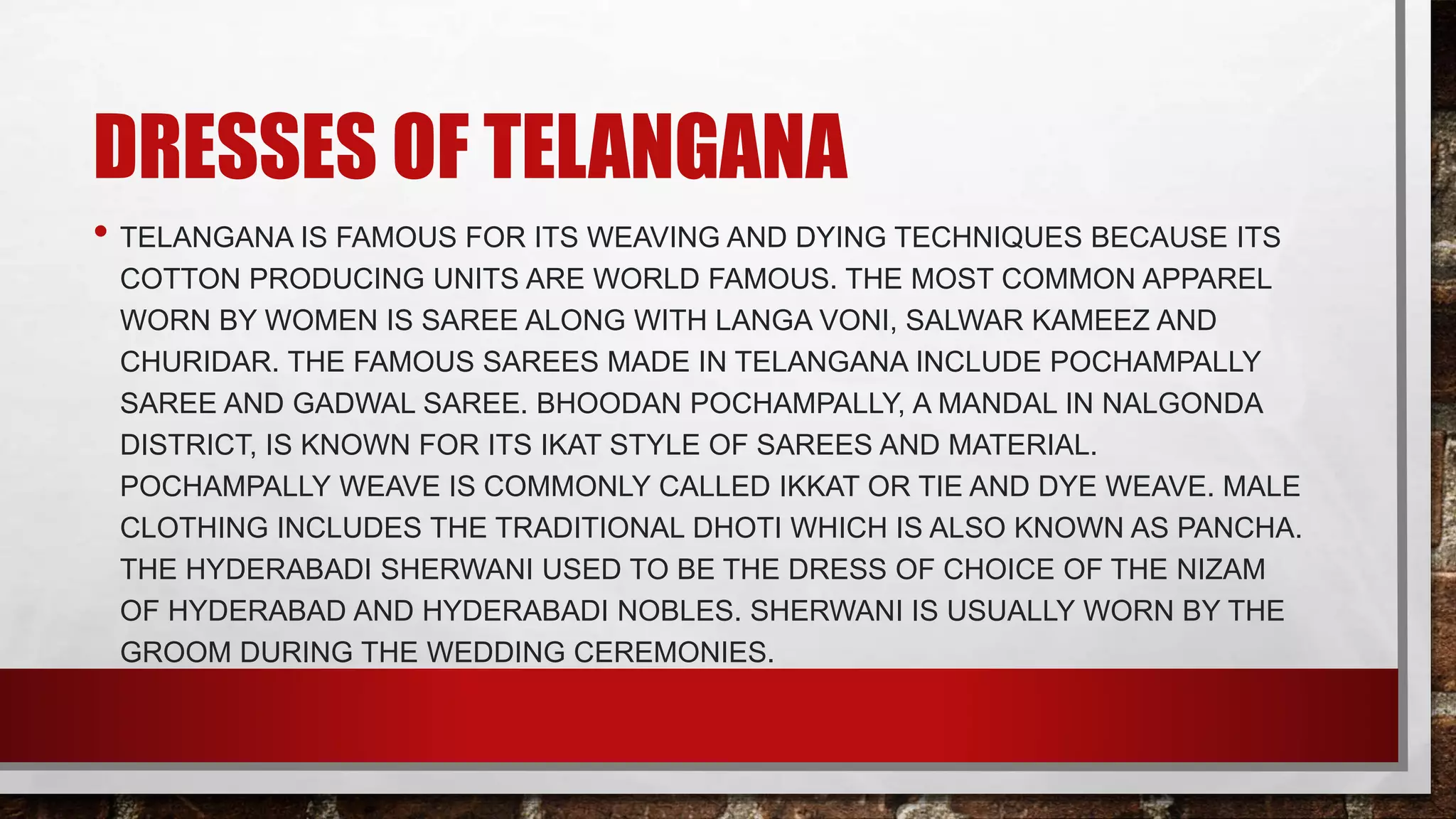 Presentation on Telangana | PPTX