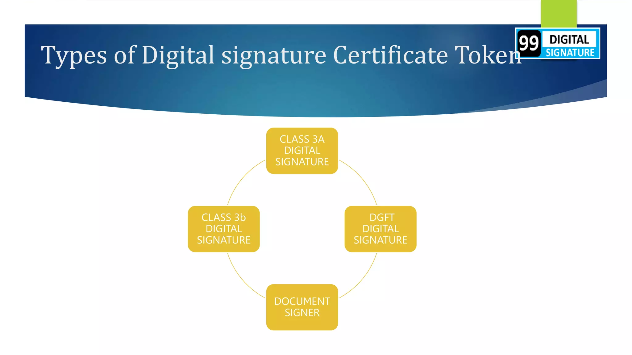 digital signature provider in lucknow | PPTX