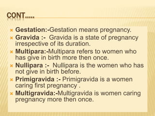 Introduction to obstetrics and Gynaecology nursing .pptx