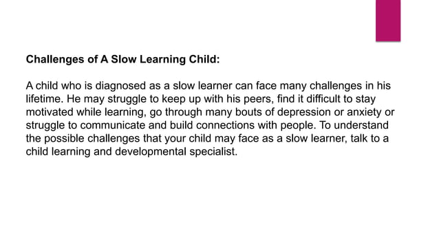 Slow Learning Child.pptx