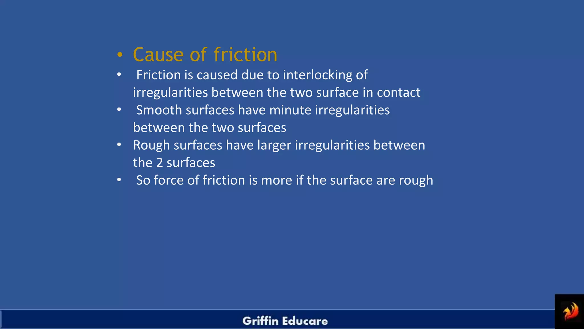 FRICTION.pptx | Physics | Science