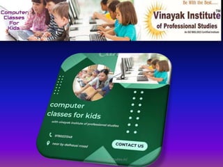 computer classes for kids | PPTX