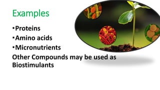 Bio-Stimulants | PPTX
