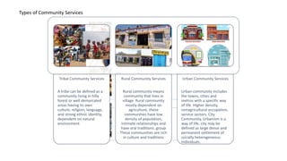 Community services | PDF