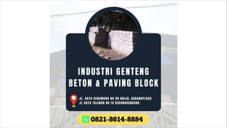 Paving Block Rumput | PDF