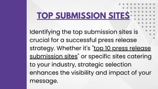 press release submission | PPT