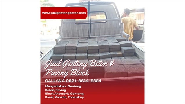 SIAP ANTAR, Paving Block Rumput | PDF