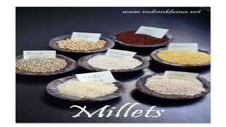 Science project file class 11 on millets in agriculture | PPTX