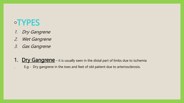 Pathology Gangrene | PPTX | Blood Disorders | Diseases and Conditions