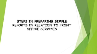 Simple Report | PPTX