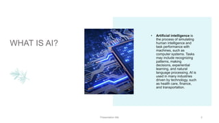 Presentation2.pptx | Technology Industry | Industries