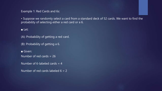 Find the probability of the aub and convert into percentage | PPTX ...