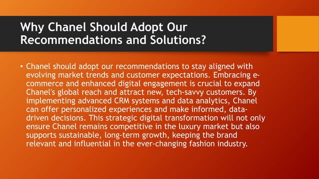 Chanel's Marketing and Digital Strategy Analysis | PPTX | Advertising ...