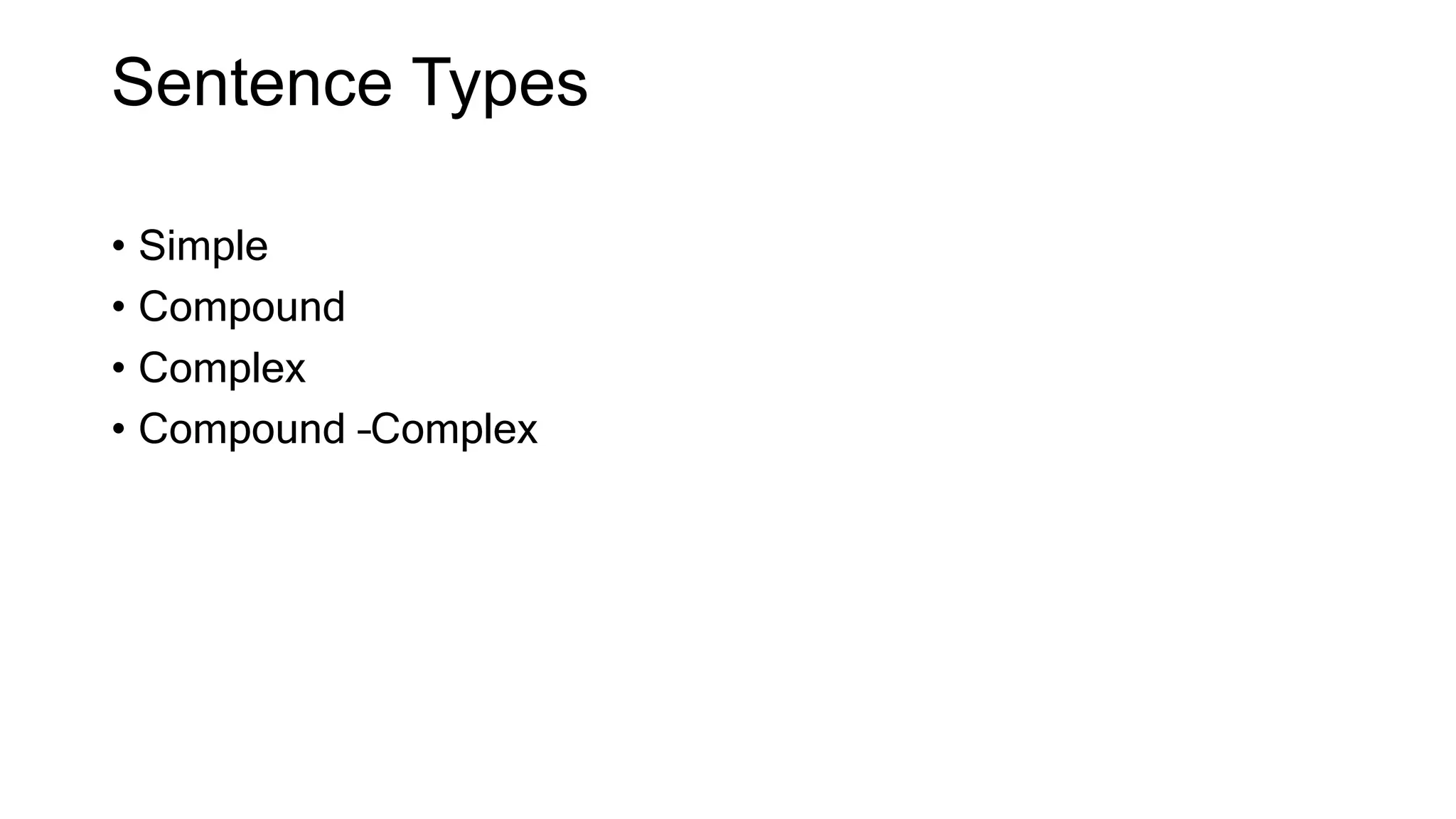 Presentation2.pptx of sentence and exercises | PPT
