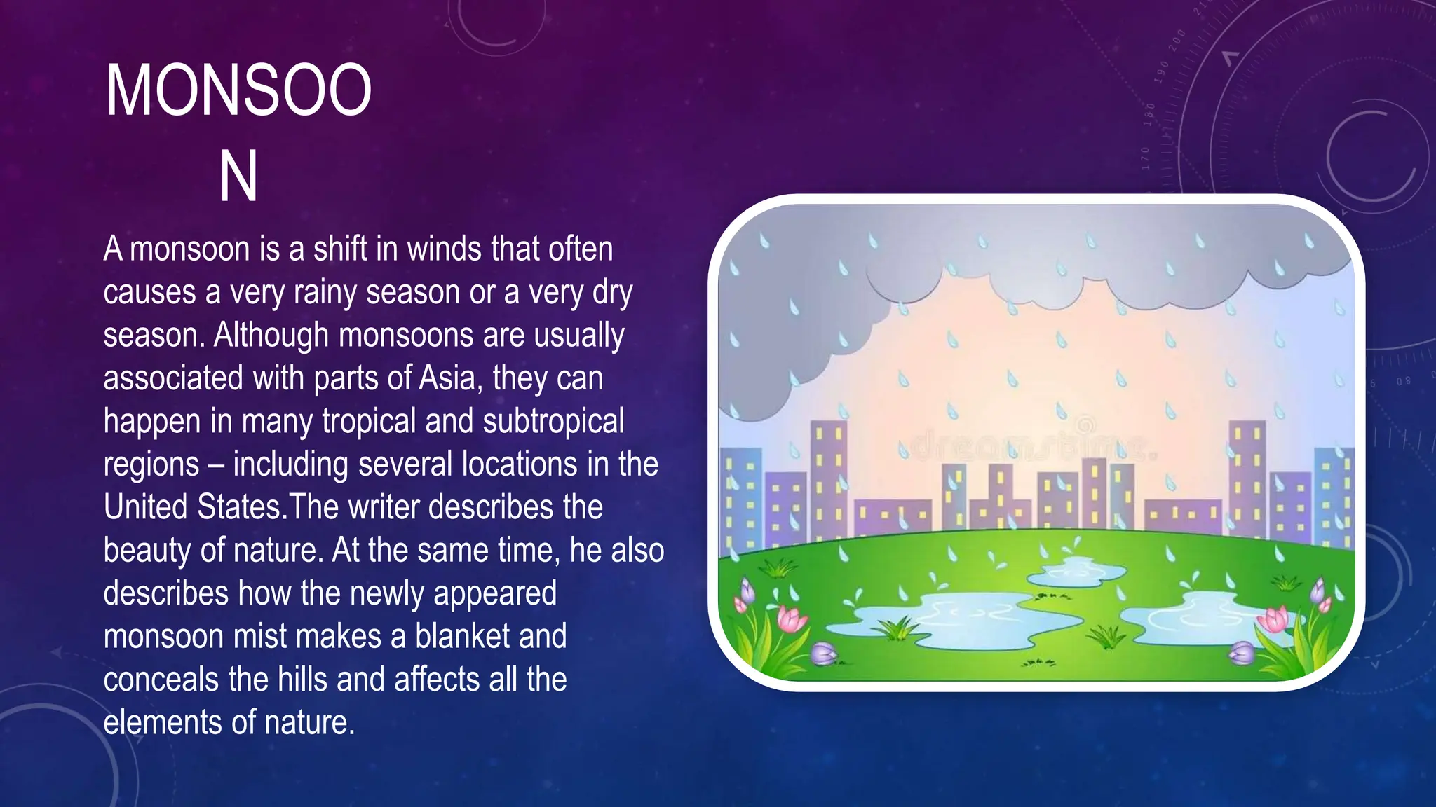 A Short Monsoon Diary | PPTX