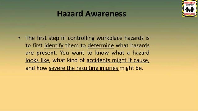 Hazard awareness and preventionList of hazards.pptx