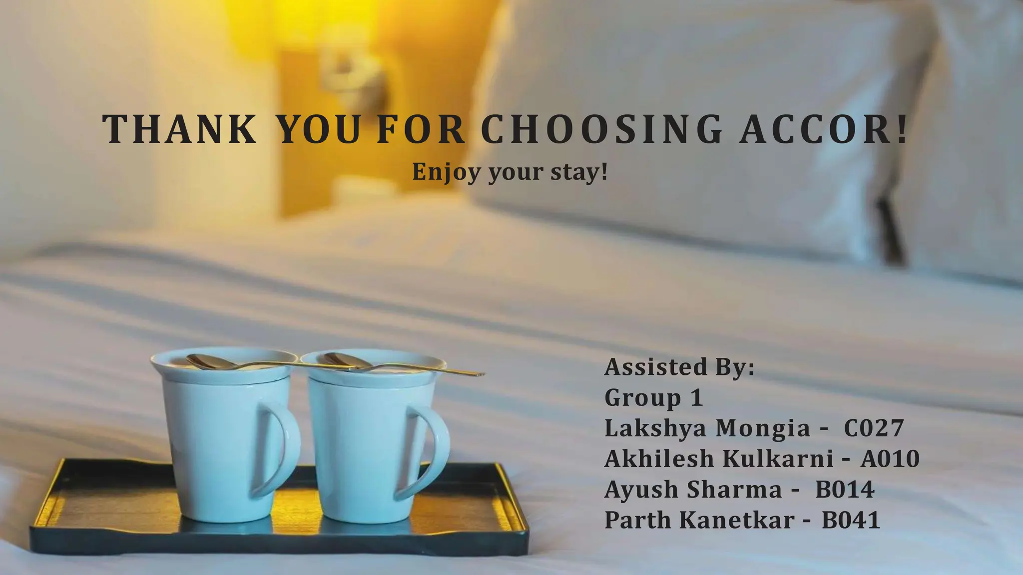 Accor hotel case study presentation. business | PPTX