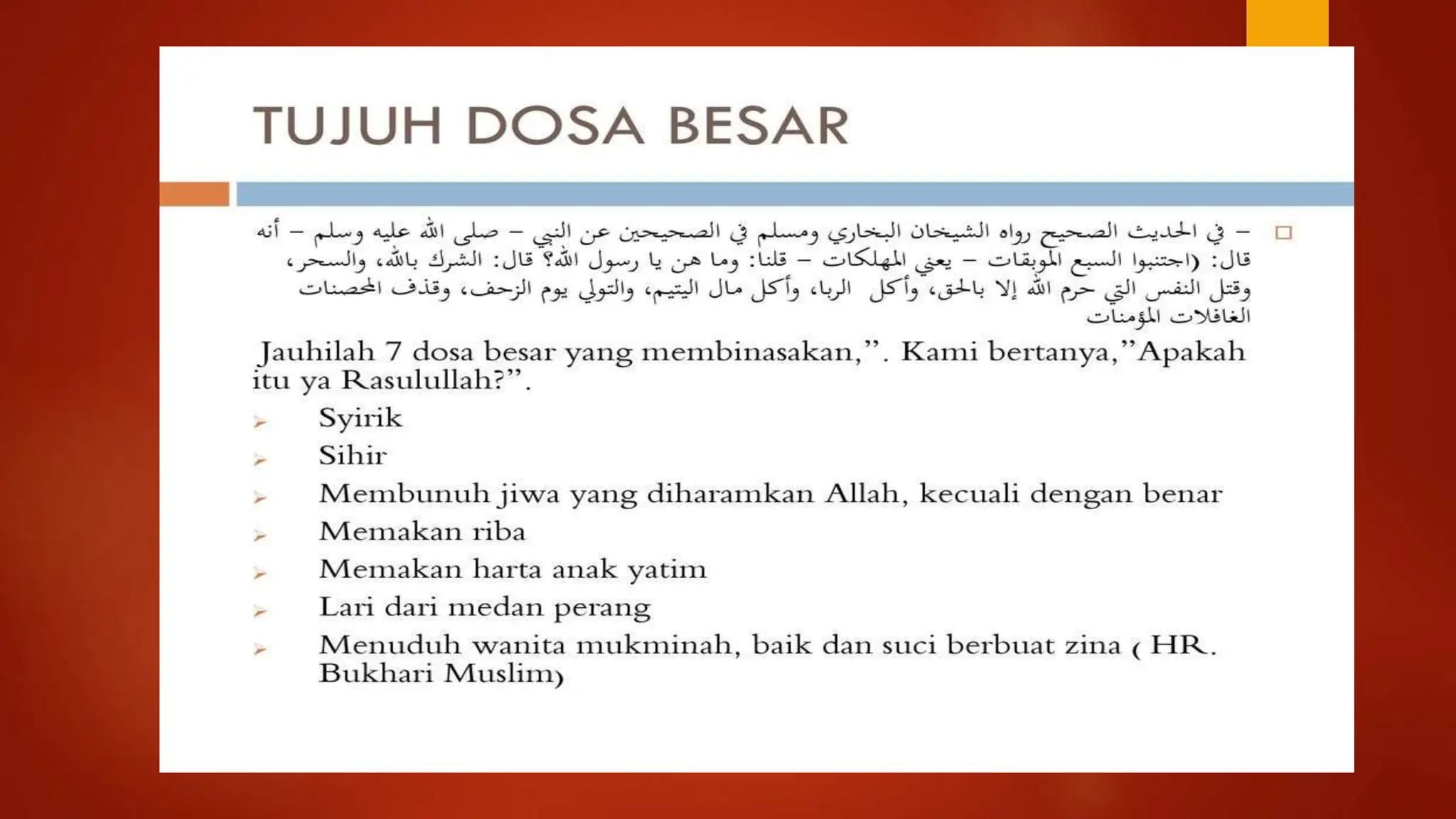 Presentation2 tentang dosa-dosa besar.pptx