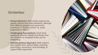 Knowledge Shares on Freakonomics and Blink | PPT